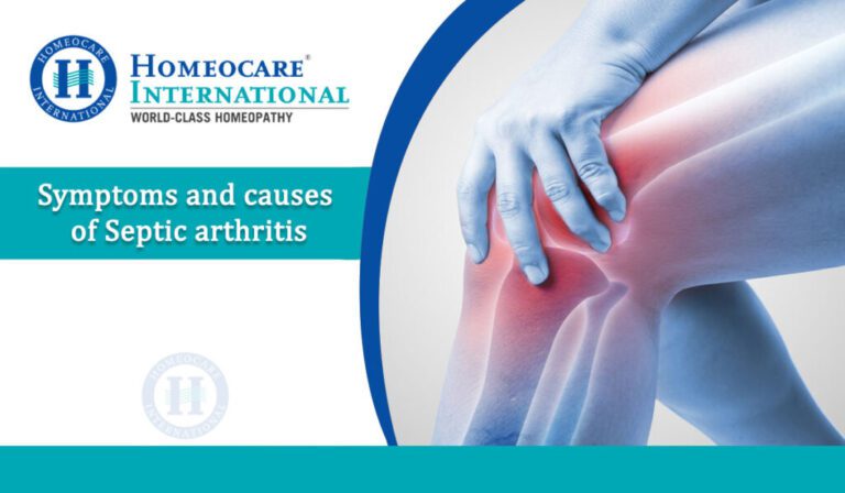 Symptoms and causes of Septic arthritis | Homeopathy Cure