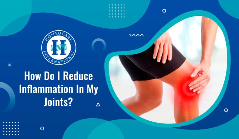 How to minimize inflammation in joints by using homeopathy?