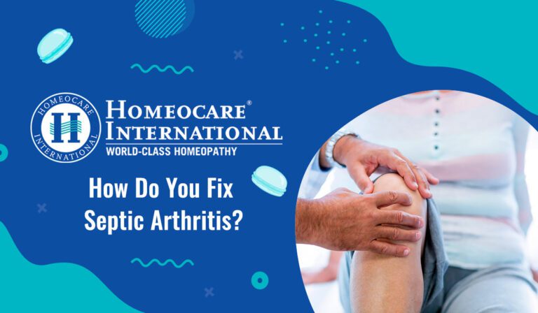 How do you fix dangerous septic arthritis?
